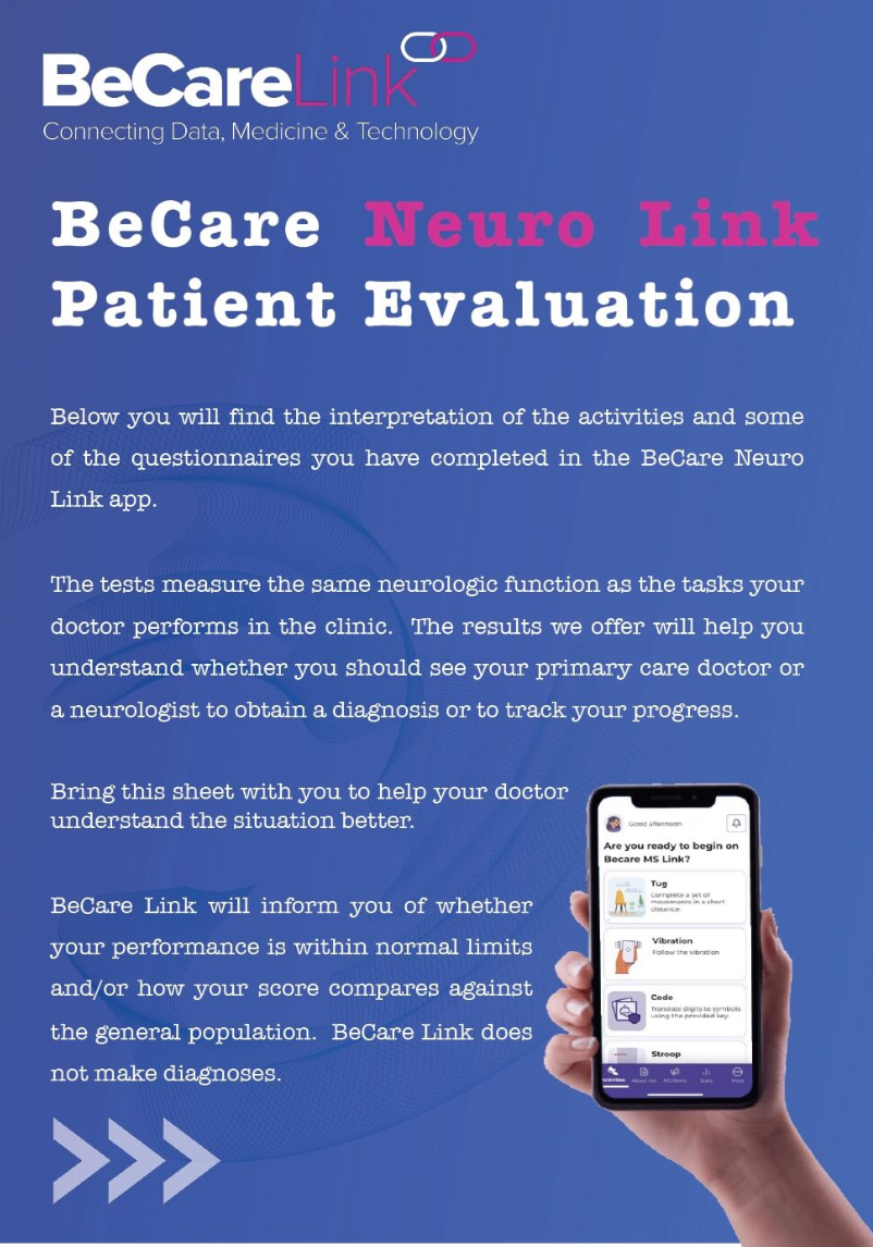 Neuro App - BeCareLink